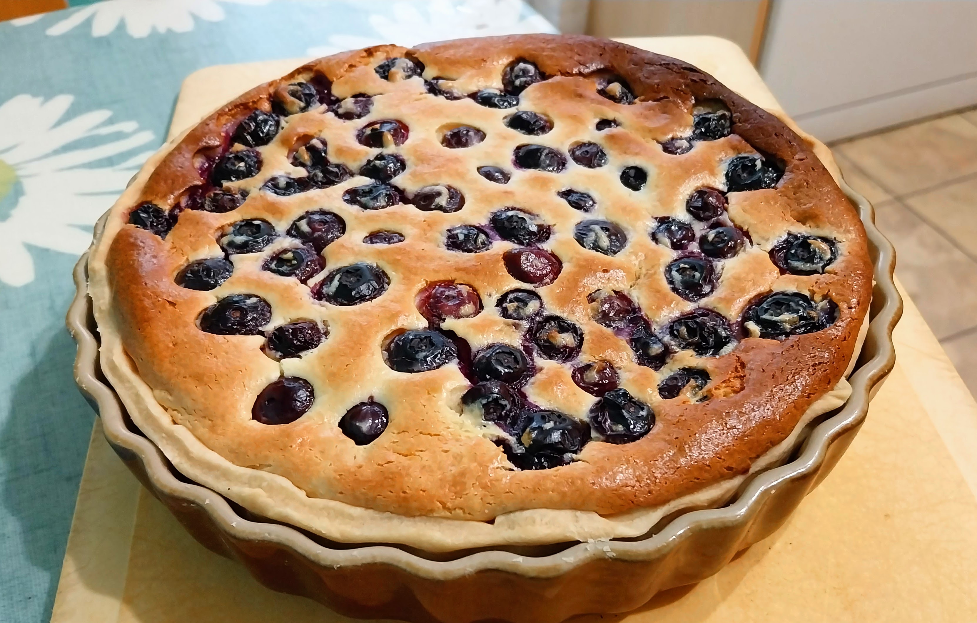 Baked Blueberry, Lemon & Mascarpone Cheesecake – A Different Kitchen