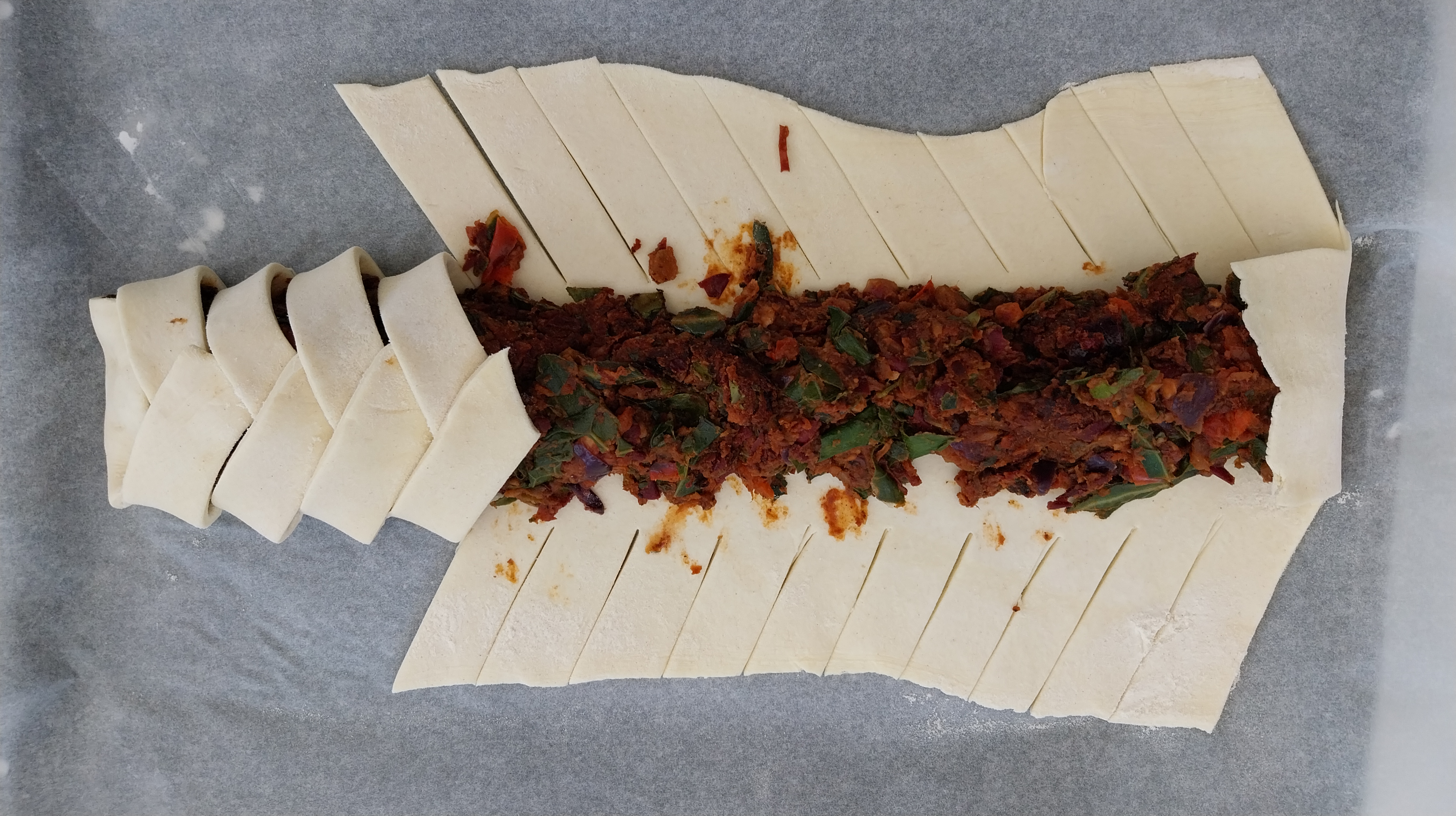Spicy Veg Strudel – A Different Kitchen