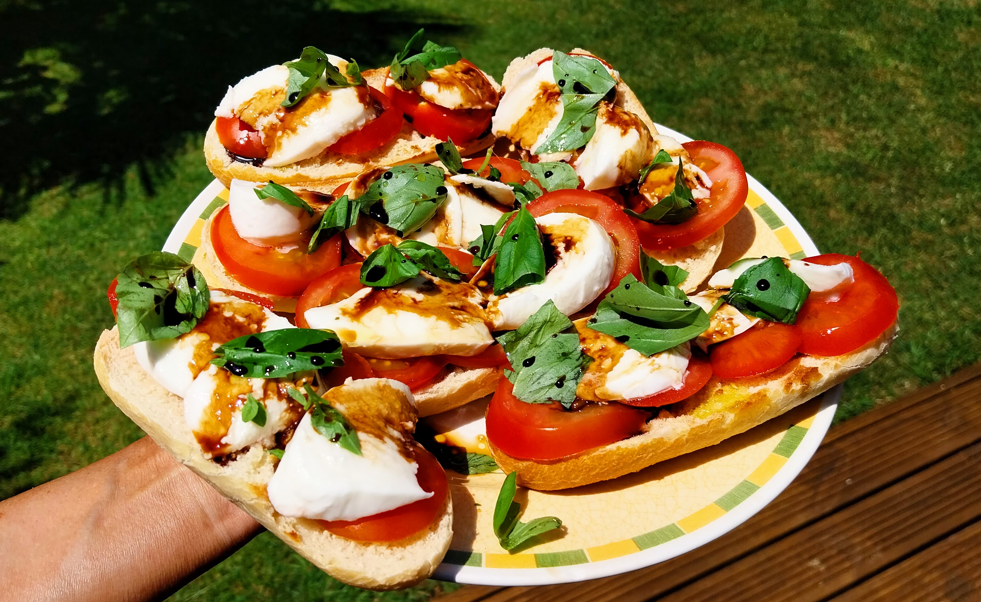 Mozzarella, Tomato & Basil Baguettes – A Different Kitchen