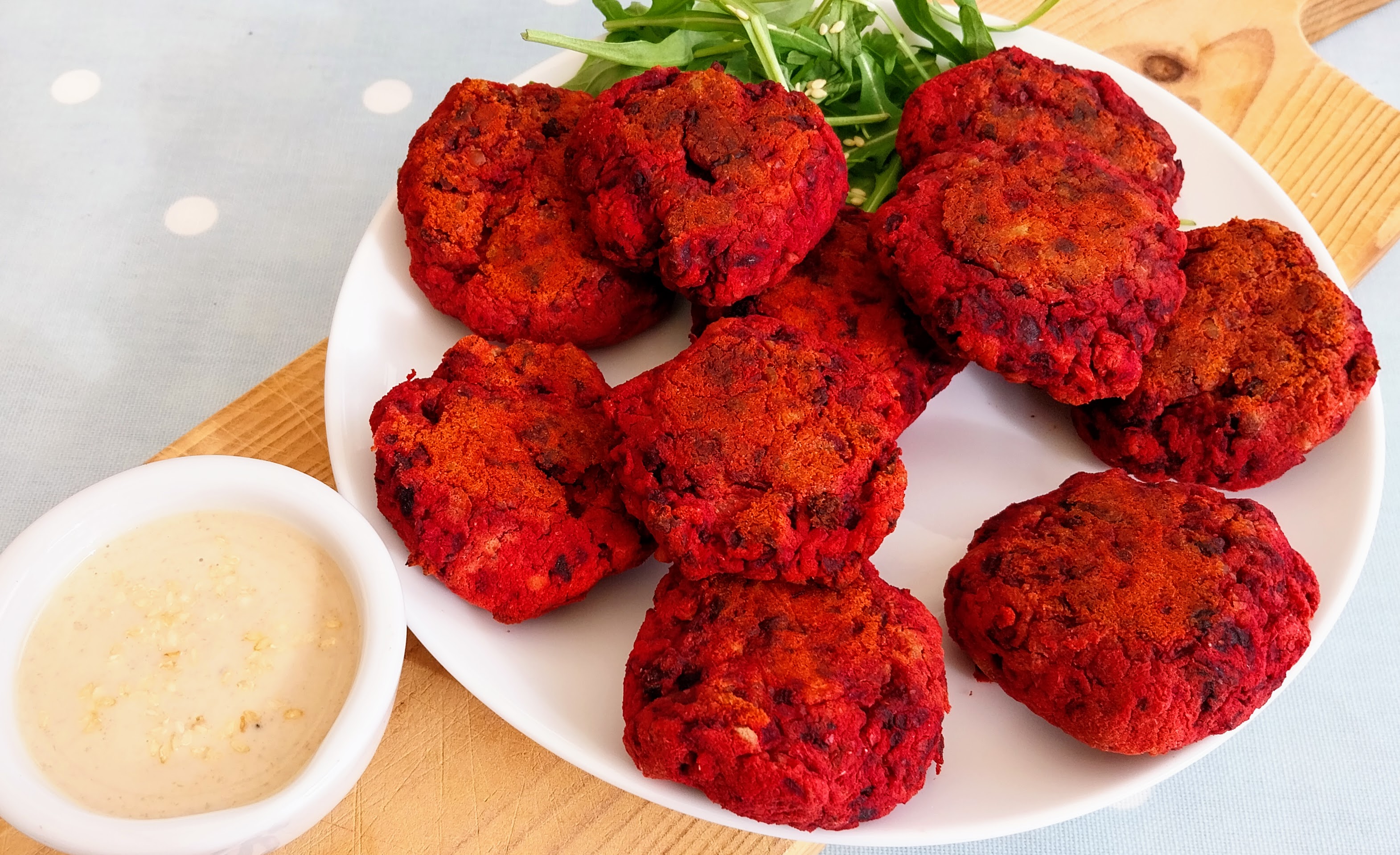 Beetroot Falafel – A Different Kitchen