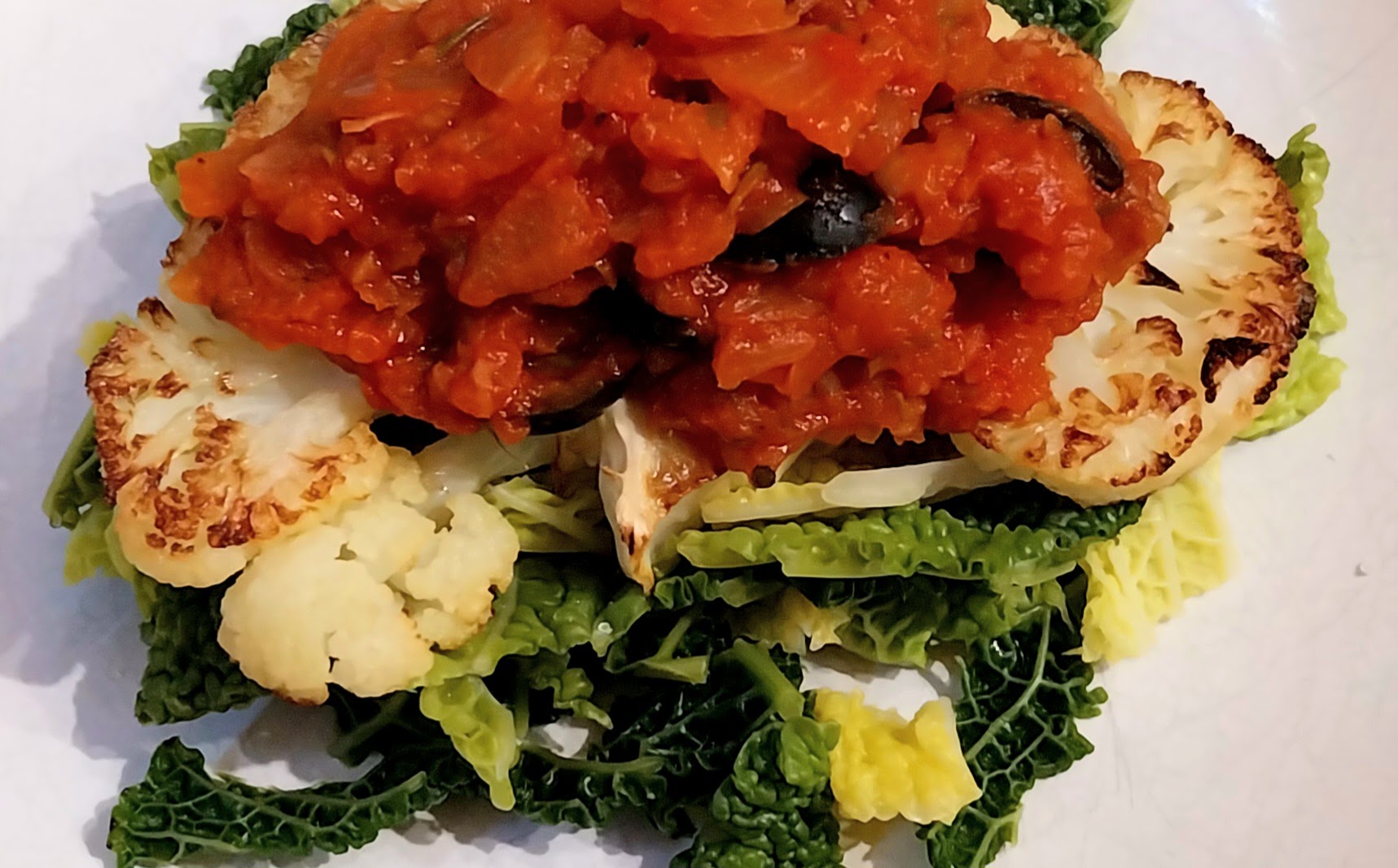 Roasted Cauli Stacks – A Different Kitchen